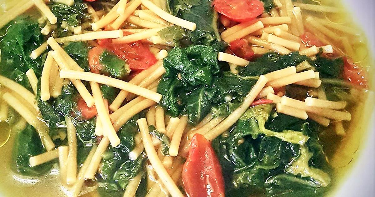La pasta con i tenerumi siciliana: cos'è e come si prepara